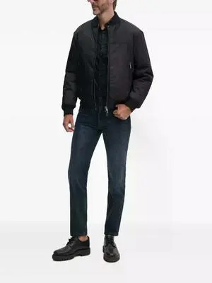 Sisley Faded-effect Straight-leg Jeans - Blue