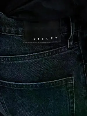 Sisley Faded-effect Straight-leg Jeans