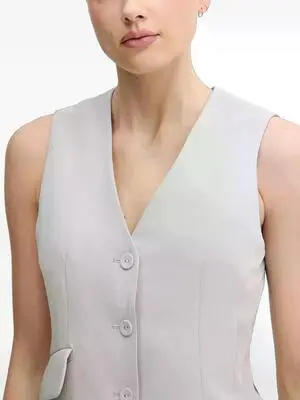 Sisley Tailored Button-up Waistcoat