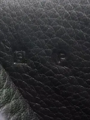 Hermès 1998 Clemence Christine Shoulder Bag - Black