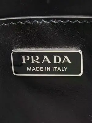 Prada Logo-print Leather Clutch Bag