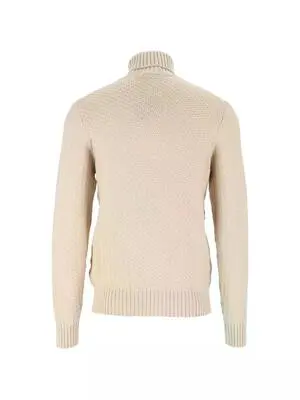 CIRCOLO 1901 Basket-weave Turtleneck Sweater