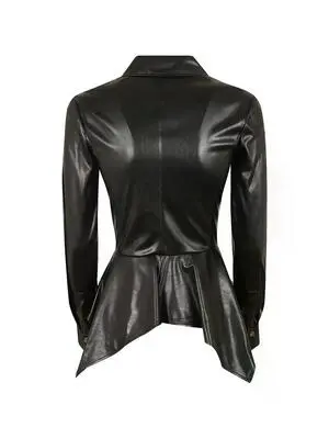 Elisabetta Franchi Peplum-hem Long-sleeve Shirt