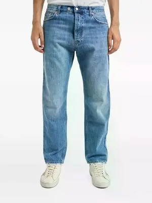 DEPARTMENT 5 Musso Faded-effect Tapered Jeans - Blue