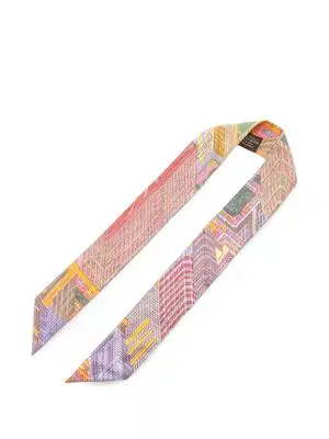 Hermès 2010s Pantin City Twilly Scarf