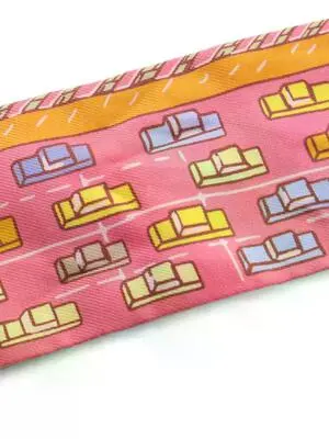 Hermès 2010s Pantin City Twilly Scarf