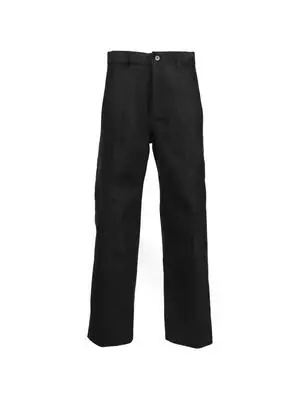 BIBLIOTHERK Moleskin Straight-leg Trousers