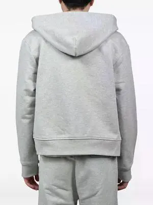 CEDARWOOD Logo-embroidered Zip-up Hoodie