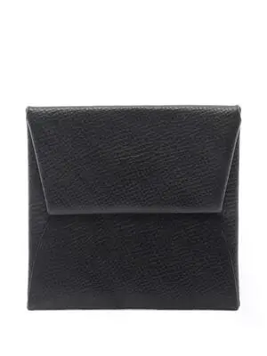 Hermès 2020 Bastia Verso Coin Purse - Black