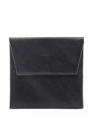 Hermès 2020 Bastia Verso Coin Purse - Black