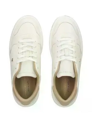 Tommy Hilfiger Logo-plaque Leather Sneakers