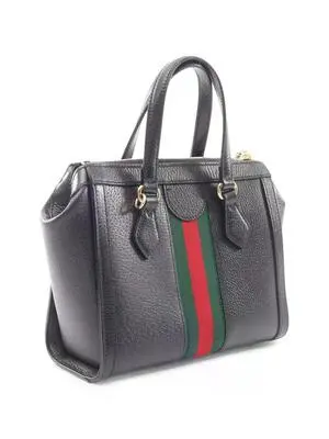 Gucci Ophidia Web-stripe Tote Bag - Black