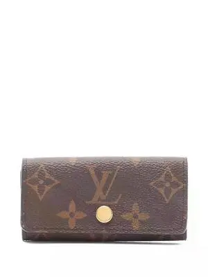 LOUIS VUITTON 2010s Monogram Multicles Key Case - Brown