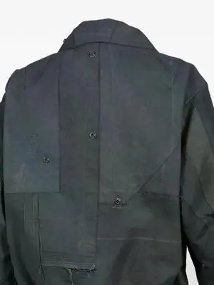UNDER THE SIGN Dustborn Light Patchwork Bomber Jacket
