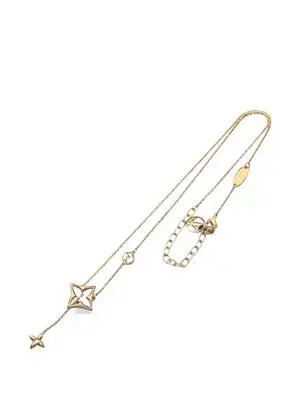 LOUIS VUITTON Flowergram Necklace - Gold
