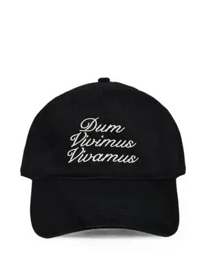 VIVAMUS Logo-embroidered Cotton Baseball Cap