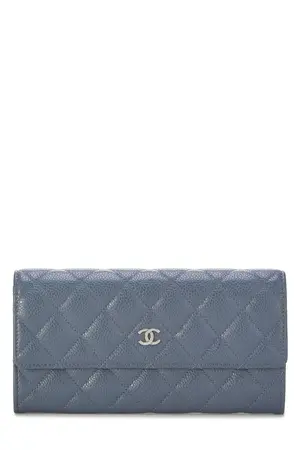 Chanel Caviar Classic Long Flap Wallet