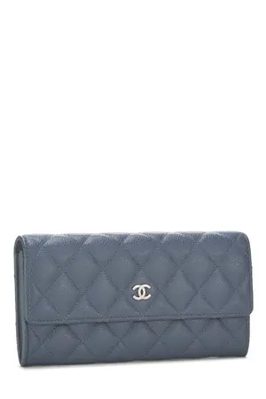 Chanel Caviar Classic Long Flap Wallet