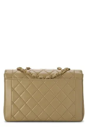 Chanel Quilted Lambskin Border Flap Small