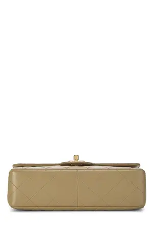 Chanel Quilted Lambskin Border Flap Small