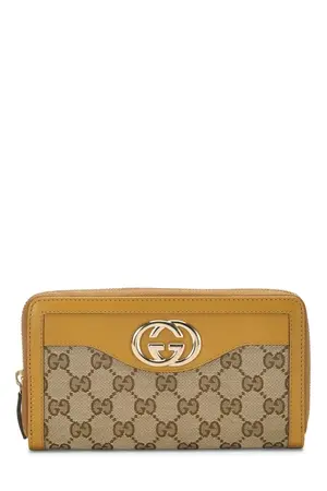 Gucci Original Gg Canvas Britt Continental Wallet