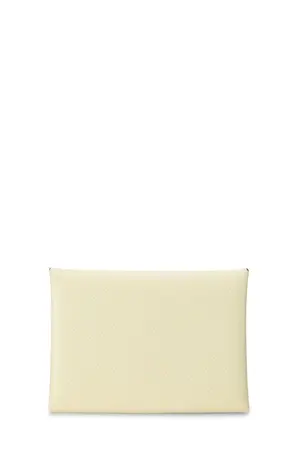 Hermès Jaune Milton Epsom Calvi Duo Jaune Milton