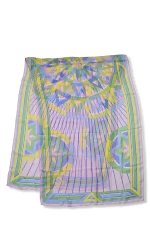 Hermès Multicolor Silk Stole - Multi