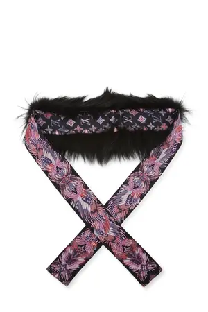 LOUIS VUITTON Fox Fur Bandeau