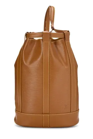 LOUIS VUITTON Epi Randonnee Backpack - Brown