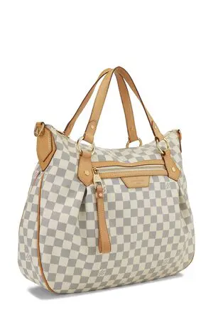 LOUIS VUITTON Damier Azur Evora