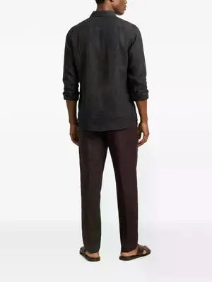 Orlebar Brown Giles Stitched Textured-linen Shirt