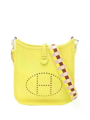 Hermès 2022 Clemence Amazone Evelyne 16 Crossbody Bag - Yellow