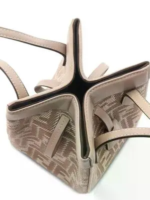 Fendi Mini Origami Shoulder Bag - Neutrals
