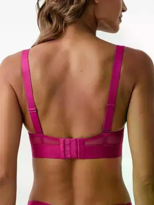 Dkny Sheer-panelled Underwired Bra
