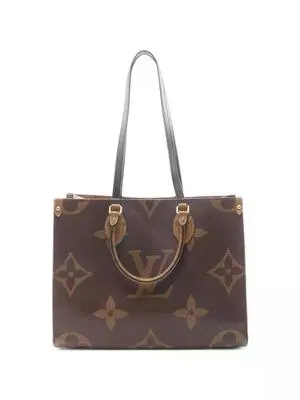 LOUIS VUITTON Mm On-the-go Monogram Giant Tote Bag - Brown