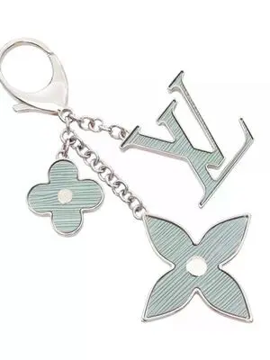 LOUIS VUITTON 2012 Bijou Sac Fleur Bag Charm - Silver