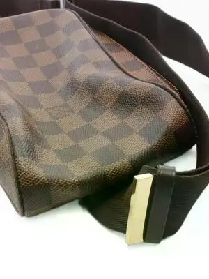 LOUIS VUITTON 2005 Damier Ebene Geronimos Belt Bag
