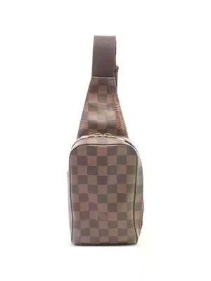 LOUIS VUITTON 2005 Damier Ebene Geronimos Belt Bag