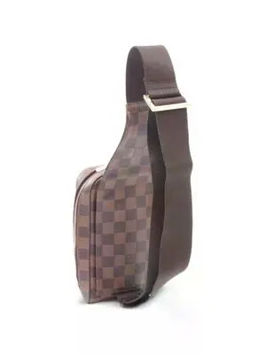 LOUIS VUITTON 2005 Damier Ebene Geronimos Belt Bag