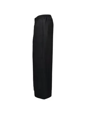 INTODUSK Logo-embroidered Wide-leg Trousers