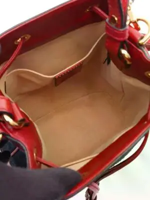 Gucci 2016-2026 Small Suede Ophidia Bucket Satchel