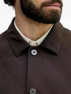 Sisley Button-up Collared Jacket