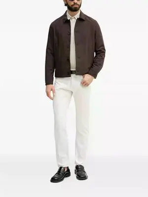 Sisley Collared Button-up Jacket