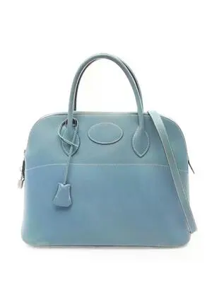Hermès 2006 35 Bolide Epsom Tote Bag - Blue