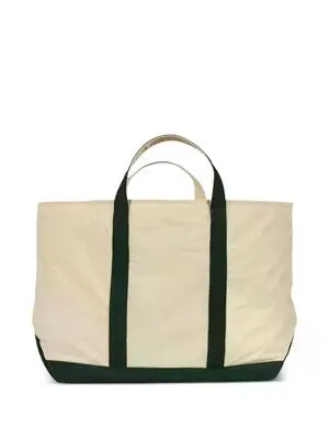 SWJP Puffer Boat Tote Bag - Neutrals