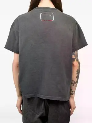 NO BISHOP NO KING 1-800-no Graphic-print Washed T-shirt