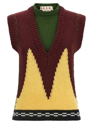 Marni Knit Vest - Multicolor
