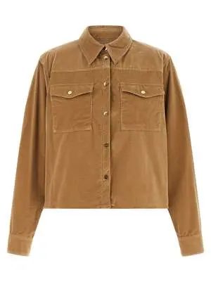 Max Mara Mstrivolo' Overshirt - Cream