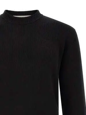 GOLDEN GOOSE Ribbed Sweater With Logo