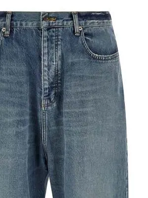 Balenciaga Distressed Baggy Jeans